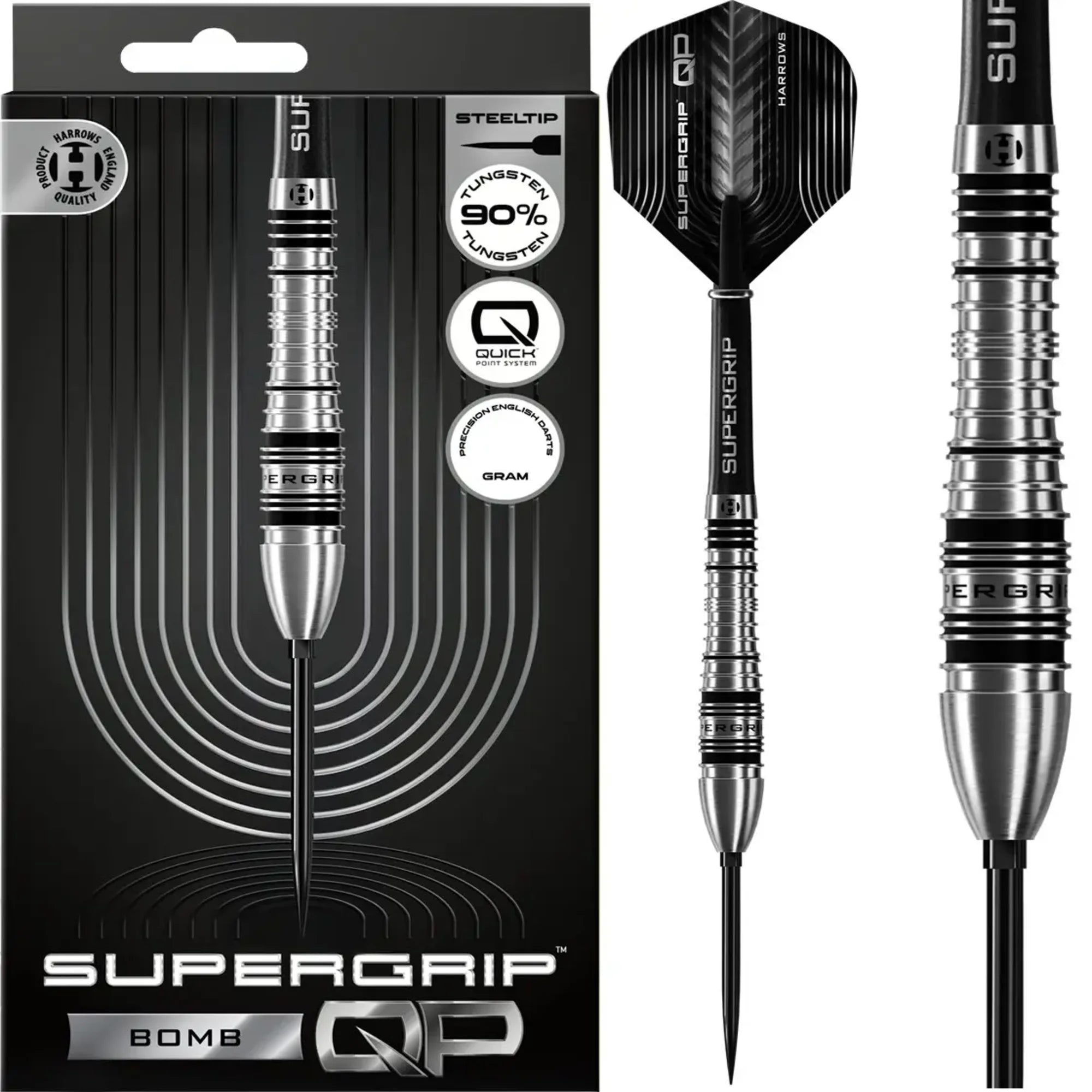 Harrows Supergrip Bomb Steeldarts jetzt sichern
